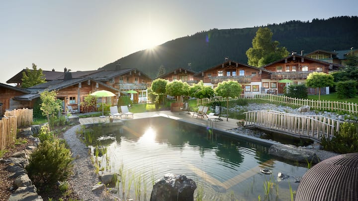 Alpin Chalets - Luxury Spa Chalet For 2-4 People - Hinterstein