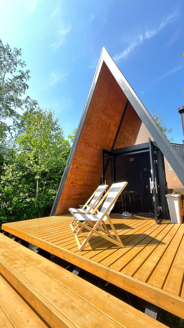 Delightful Tiny A-frame Home With A Stunning View - Hokkaido
