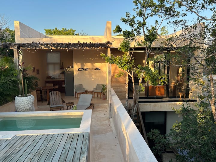 Casa Carmelita De Arriba (Rooftop Private Pool) - Tulum