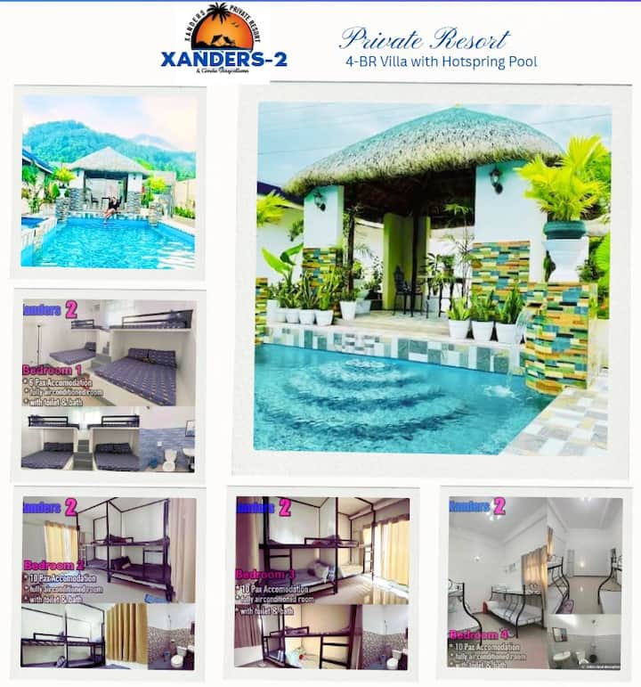 Xp2_4br Villa_private Resort & Hotspring Pool - Irosin