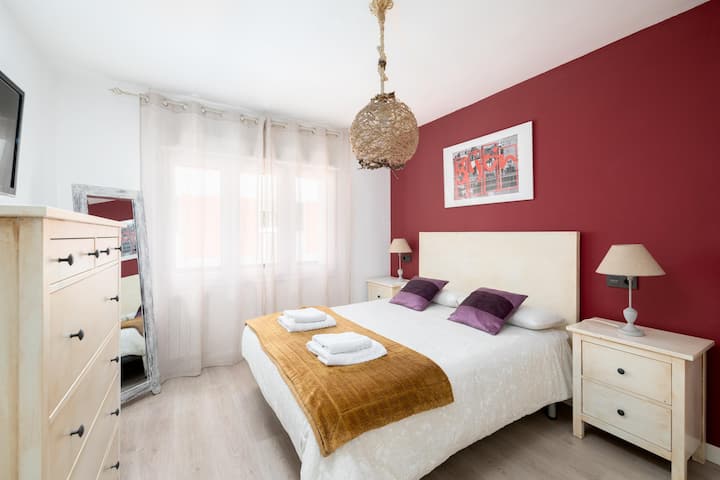 Cosy Family Flat 10 Minutes Away From The Beach - Asturies
