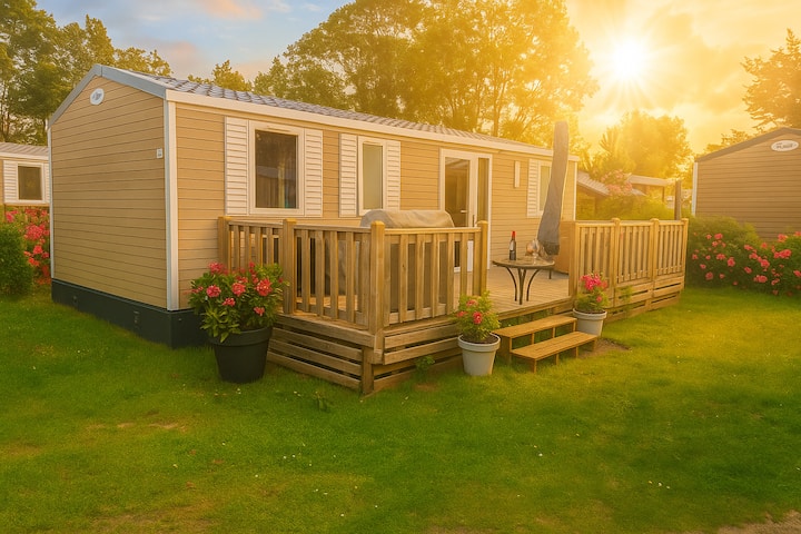 Chalet 3 Slaapkamers Aan Lauwersmeer + Verwarming. - Schiermonnikoog