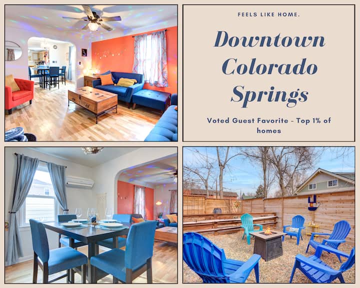 Walk Downtown|pet Friendly|fully Fenced Yard|bbq - Colorado Springs, CO