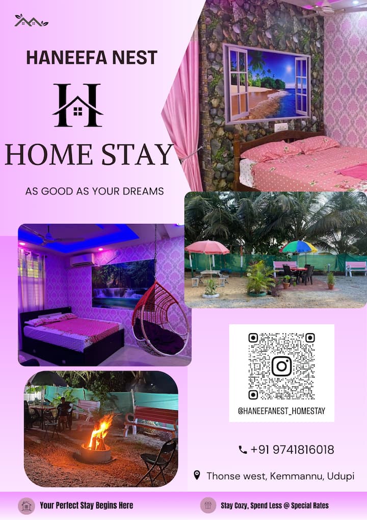 Haneefa Nest Home Stay - Udupi