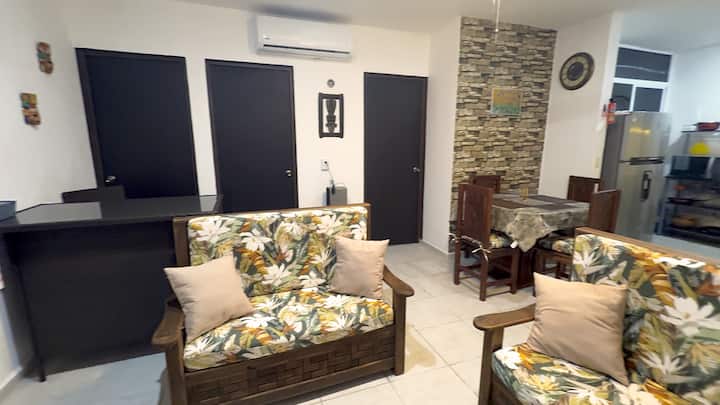 Departamento Puerto Morelos, Residencial Alborada - Puerto Morelos