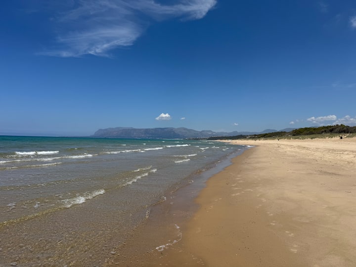 Beach House •3br Family •Terrace • Full Ac+parking - Alcamo