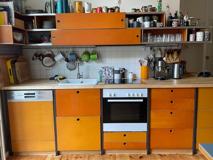 110sqm For Families, Quiet Area With Big Terrace - Berlim