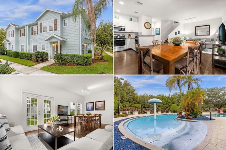 4 Bd/ 3 Ba Sleeps 10! Lucaya Village (18-105) - Lake Buena Vista, FL