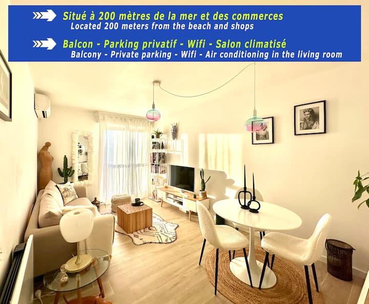 A 200 Mètres De La Mer - Appartement 2 Personnes - Cros de Cagnes
