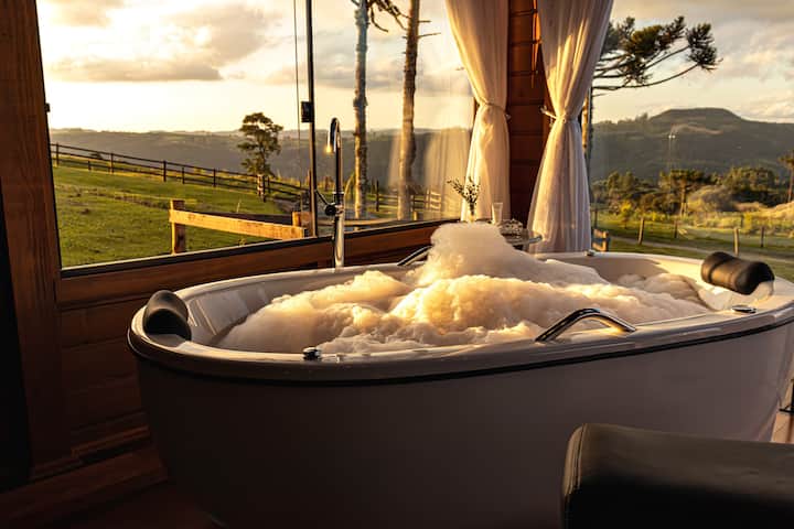 Cabana Com Hidro E Vista Incrível. - Santa Catarina (estado)