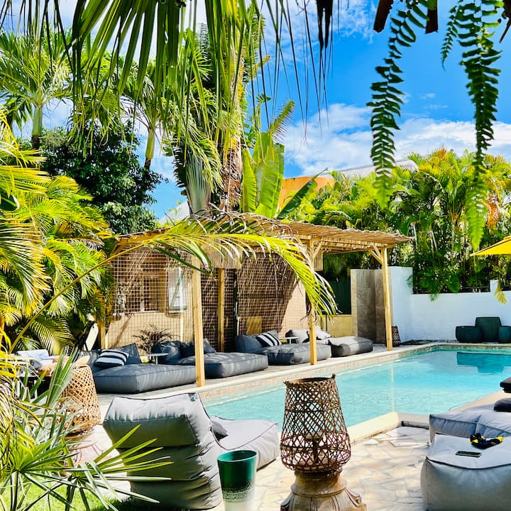 Lodge Vanille 1 Chambre, Climatisée, Piscine - Guadeloupe