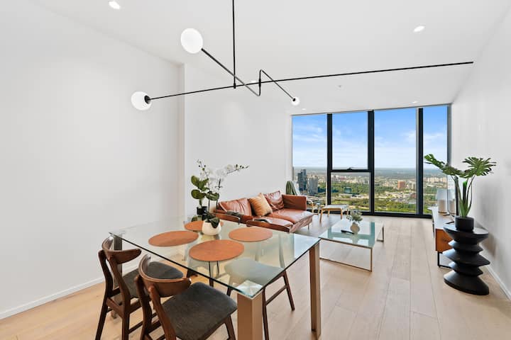 3 Bedrooms Amazing View And 2 Carparks Level61 - Melbourne