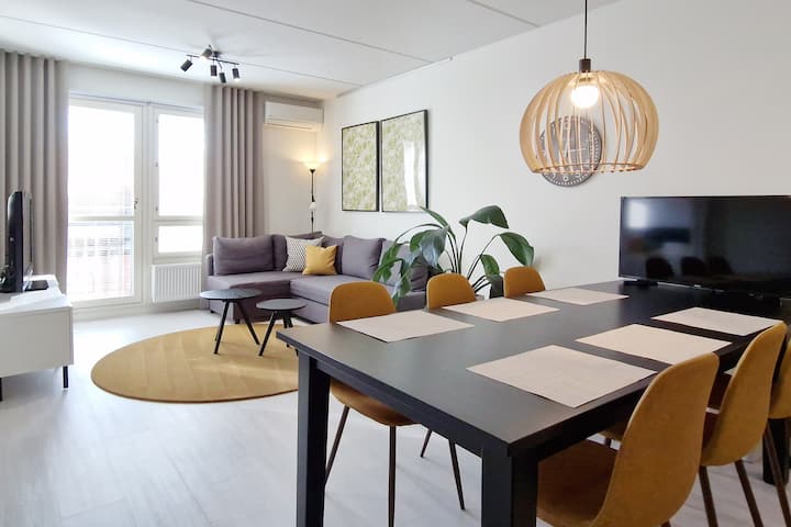New 2-room Apartment Near Center, Idyllic Location - Lappeenranta