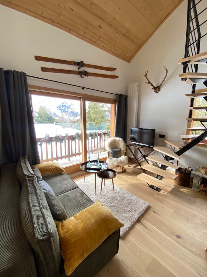 Duplex Ski Aux Pieds Refait à Neuf Lumineux - Les Menuires