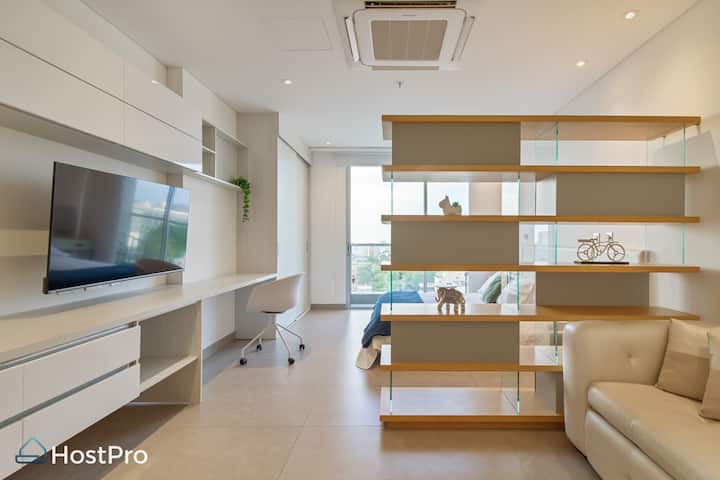 D90 | 9th Floor Suite | City View | Fast Wifi - Barranquilla