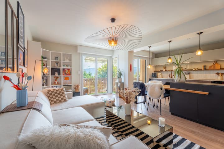 Superbe Appartement Vue Lac Et Montagnes - Annecy