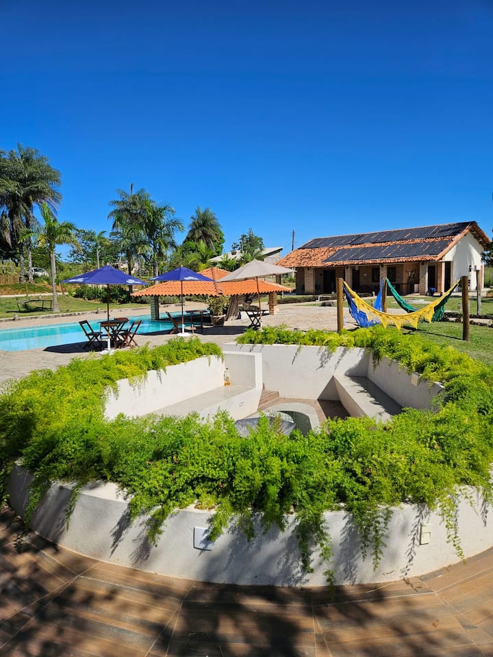 Country House Alpes Do Cerrado - Brazilya