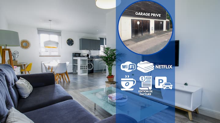 Le Tamaris : Garage Privé (Hauteur Limitée)- Calme - Troyes