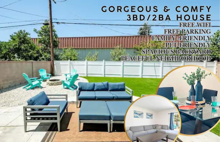 Gorgeous & Comfy 3bd/2ba House - 唐尼