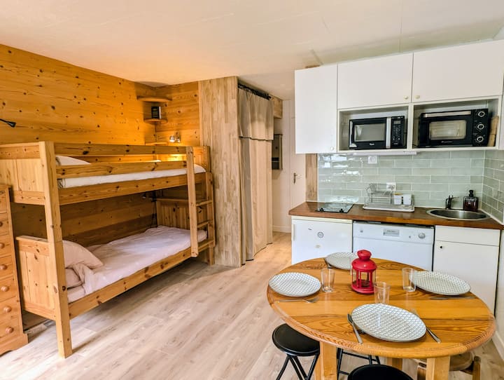 Studio Très Bien Placé à Montalbert-la Plagne. - Aime