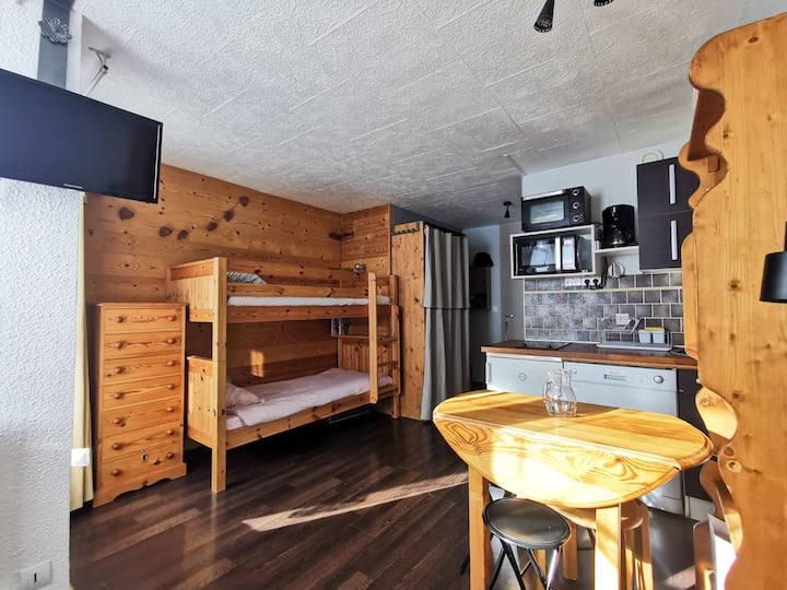 Studio Très Bien Placé à Montalbert-la Plagne. - Aime