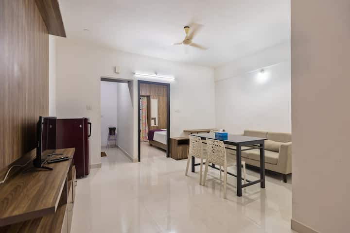 Private 1bhk Apartment @ Rt Nagar With Parking - Bengaluru
