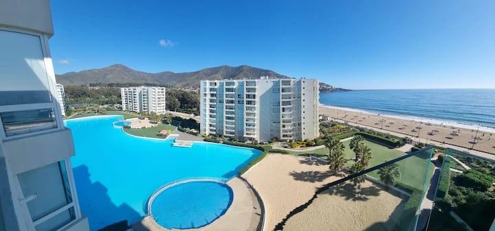 Hermoso Apartamento Frente Al Mar. (Piso 10) - Zapallar