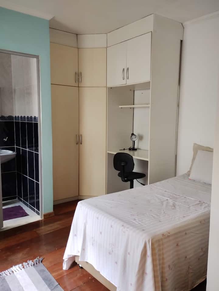 Q3 Perto De Universidades -Cama Solteiro -1 Pessoa - 坎皮納斯