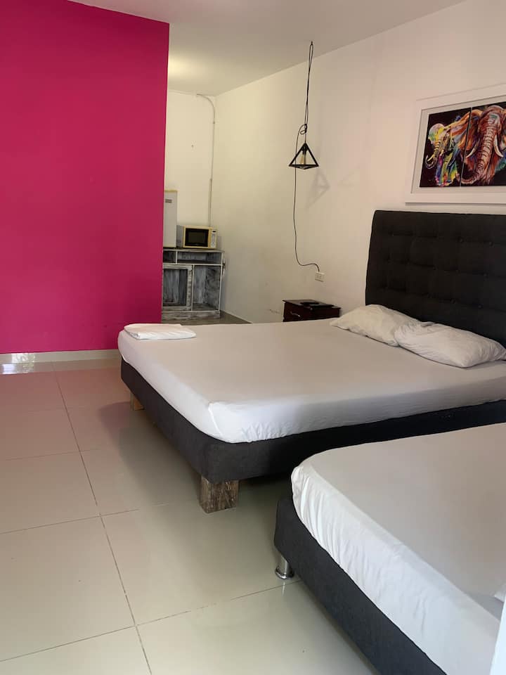 Apartastudio Deluxe + Ac+ Baño+ Tv - Cali