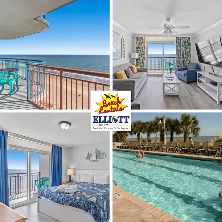 Brilliant 3 Bedroom Oceanfront Condo (Pr1202) - Myrtle Beach, SC