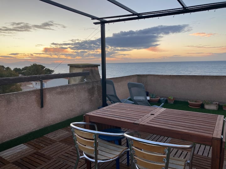 Studio Rooftop  à 80m De La Mer - Sausset-les-Pins