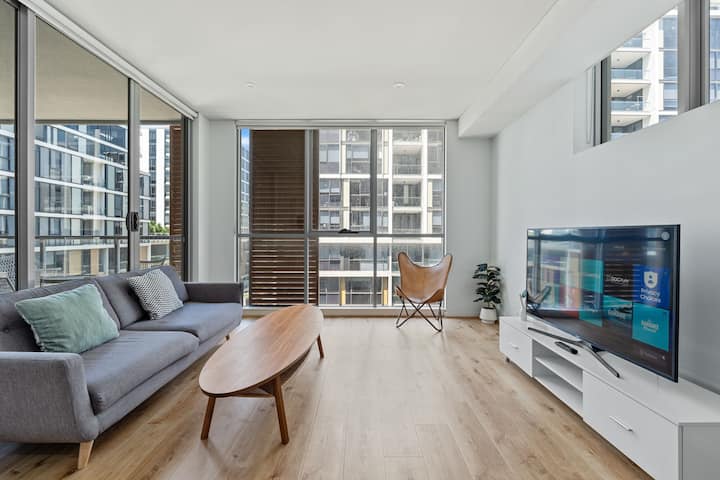 Lovely-2br Near Airport And City + Free Parking - Sydney