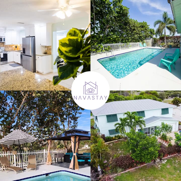 Skyline Breeze: Heated Pool & Game Room In Jensen - Stuart, FL