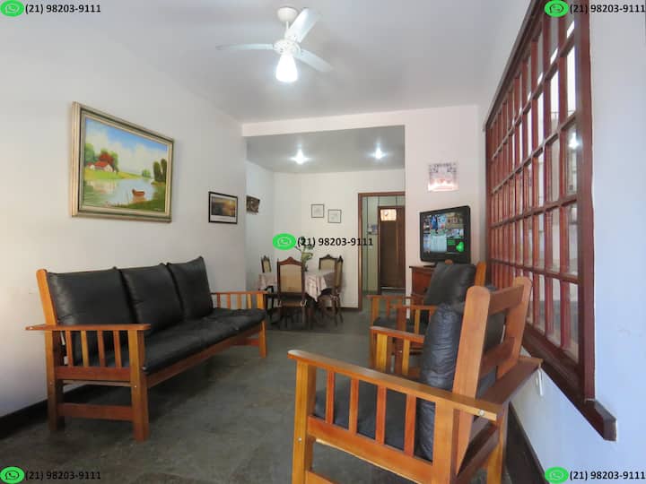 3 Suítes, Wifi, Tv A Cabo A 300mts Da Praia - Arraial do Cabo