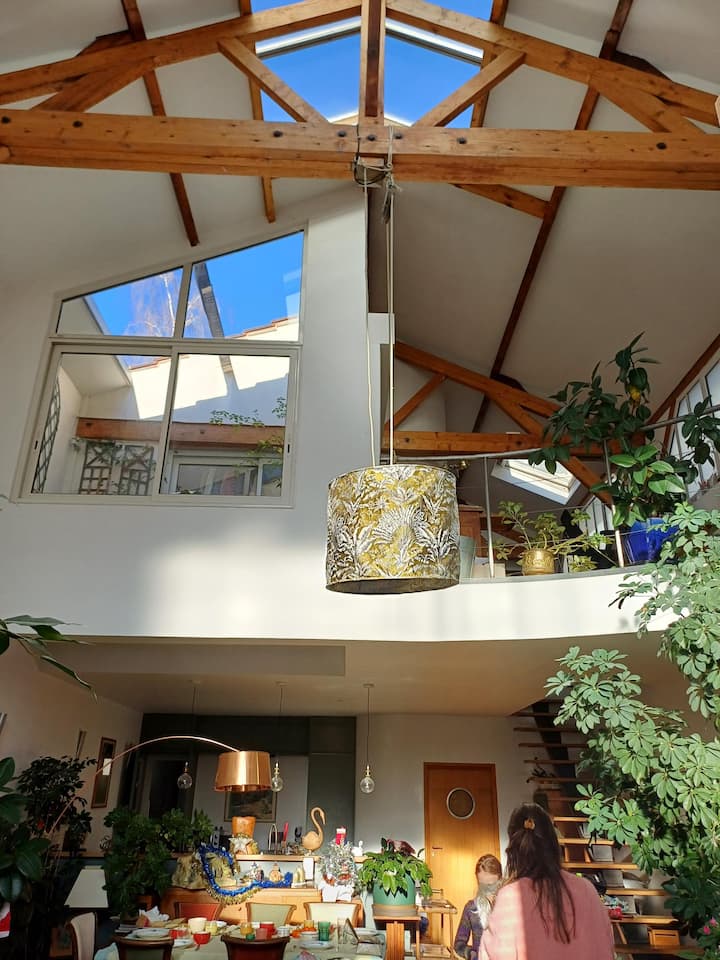 Loft, Calme Et Lumineux - Paris