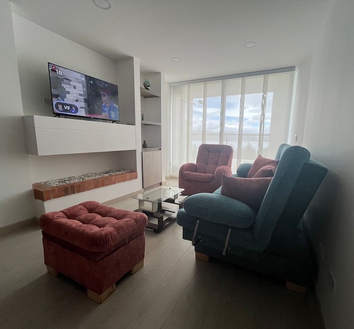 Apartamento Con Hermosa Vista Al Lago - Paipa