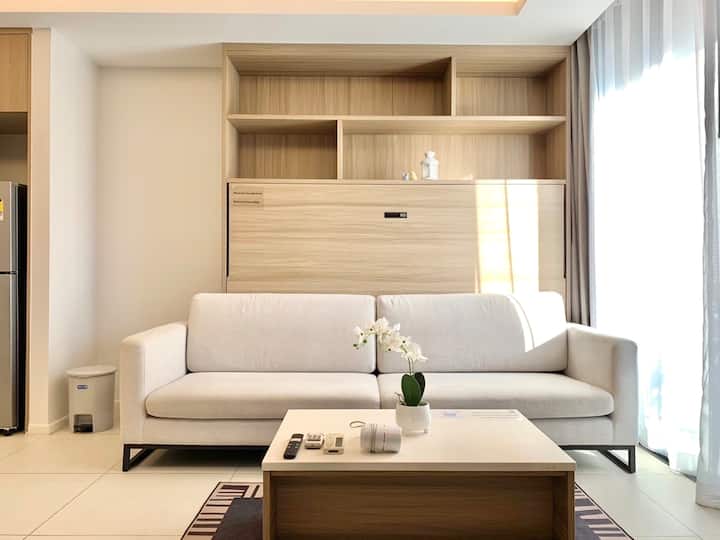 Free Pickup|pool&gym|near Bts Prompong/mrt 4f - 曼谷