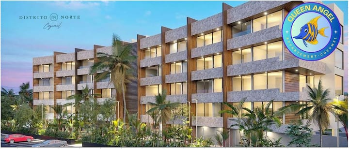 Queen Angel Condo Avec Piscine - Cozumel