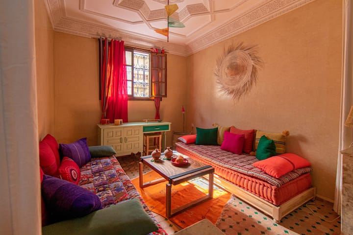 La Clémentine : Appartement De Charme Au Rdc - Maroc