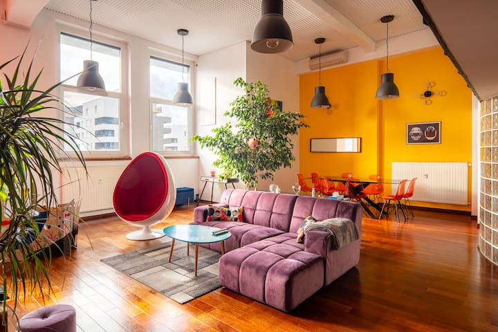 Grande Chambre Dans Un Loft Industriel - Estrasburgo