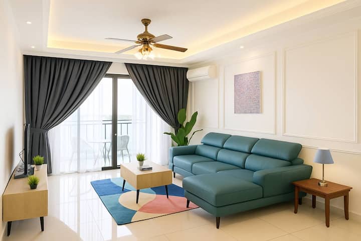 R&f 【Spacious Seaview 4b/bathtub】 By Sc Homestay - Johor Bahru