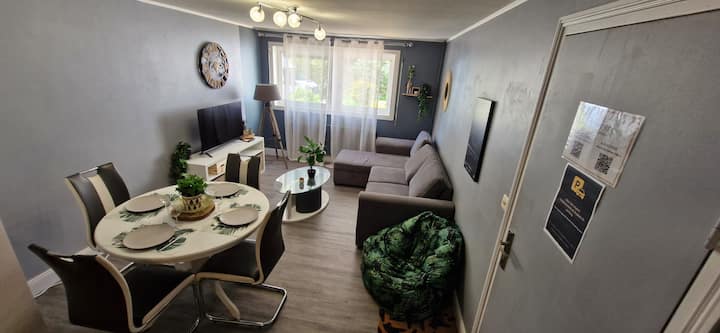 Gîte Rabelais /4 V. / 1 Chambre/ Parking / Château - Chenonceaux