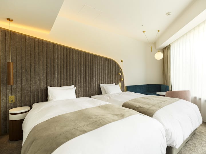 [Breakfast] Hotel/deluxe Twin/panoramic/2 People - 広島県