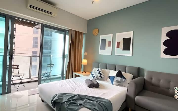 Cute Studio @ 3 Mins To Klcc I Netflix & Wi-fi - Kuala Lumpur
