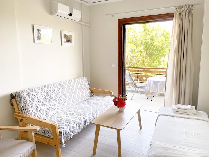 Ionian Seafront Vacation Apartment With Garden #5 - Lefkada