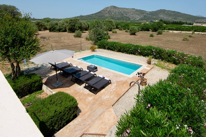 Maison Rustique, Vue Panoramique, Piscine Et A/c - Muro