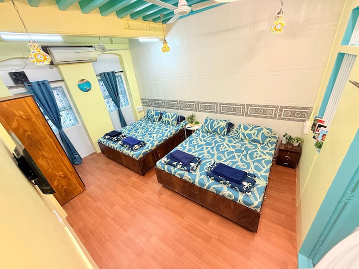 "Lemon" Private, Safe & Clean Family Apt - Uran