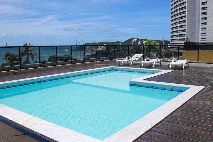 Apto Moderno Em Ponta Negra | Garagem + Conforto - Natal