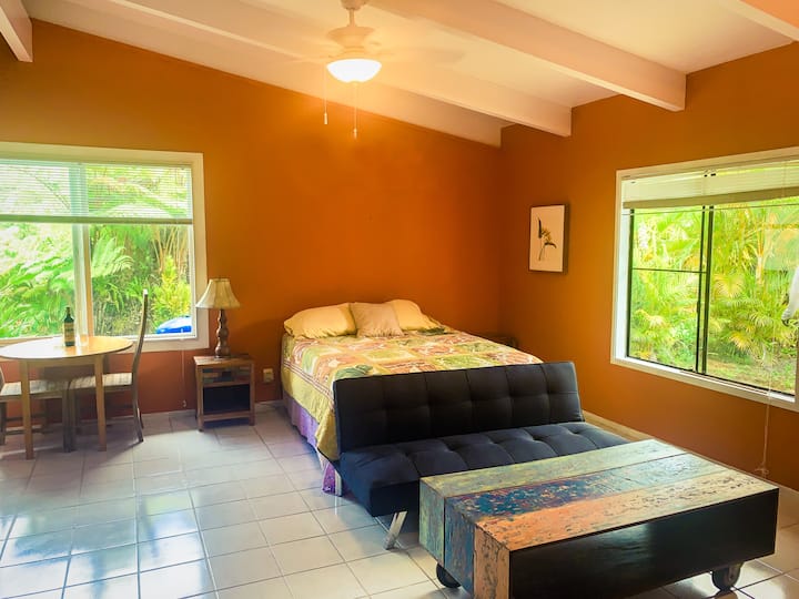 Cute Guest Casita, Convenient, Great Wi-fi, Garden - Pāhoa, HI