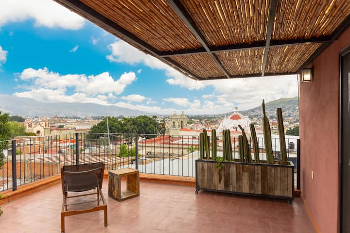 Suite With Amazing View - 6 Blocks Sto Domingo - Oaxaca